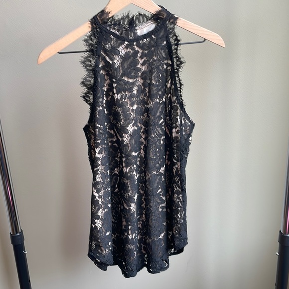 Tops | Elegant Lace Party Top | Poshmark